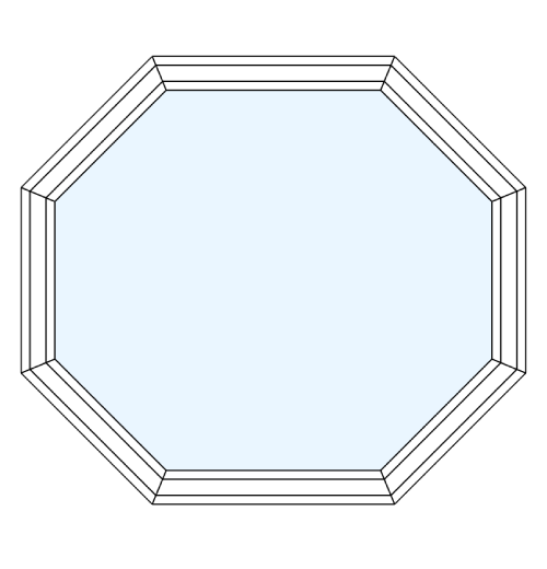 Octagon Picture Window
