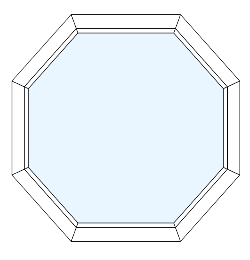 Octagon Picture Window